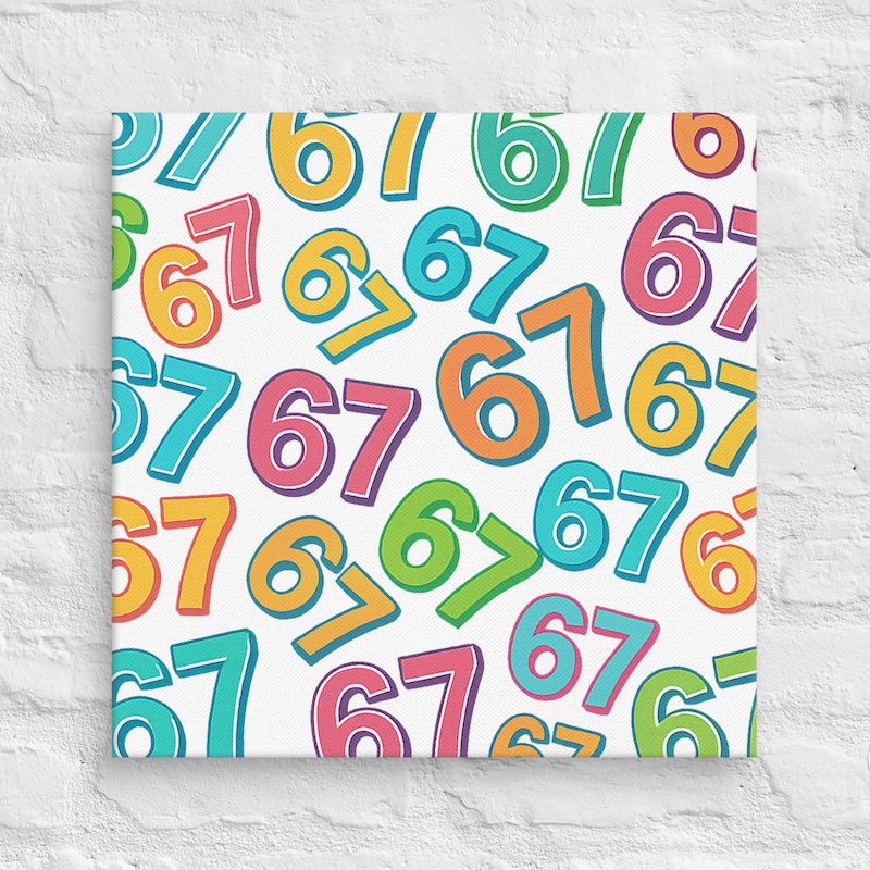 Six Seven Wallpaper - Etsy