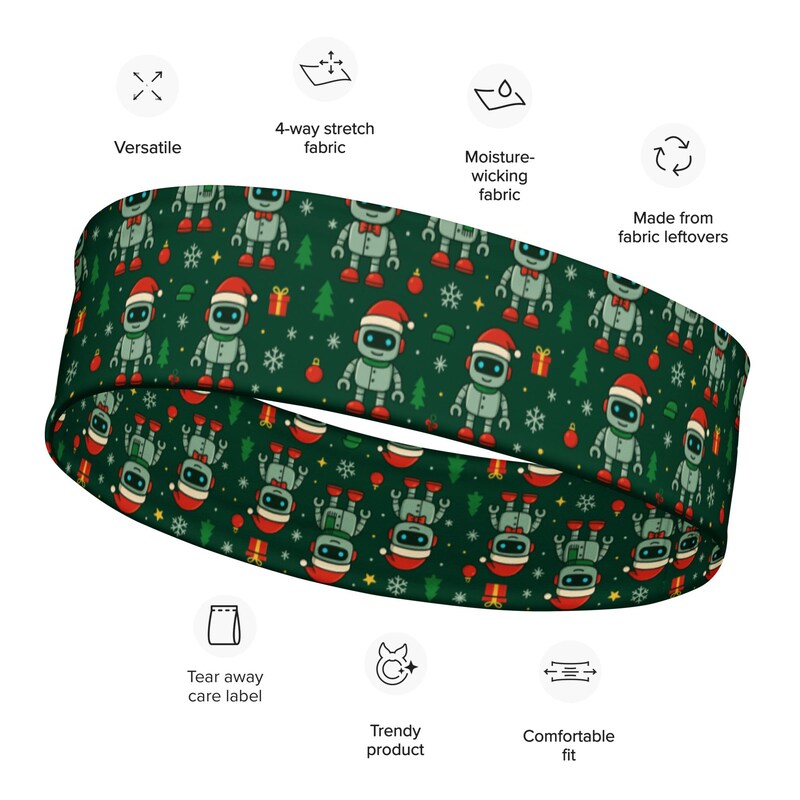 Robot Headband - Etsy