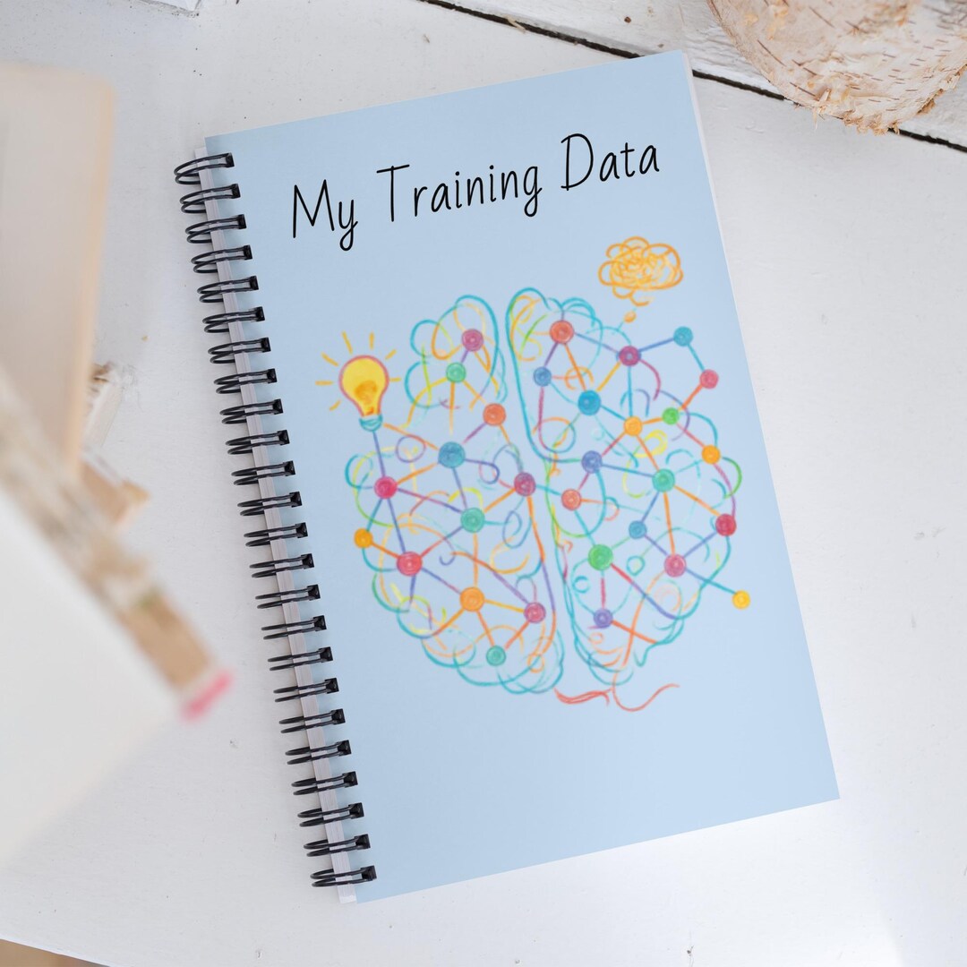 Tech Spiral Notebook: AI Lover's Dotted Journal - Etsy