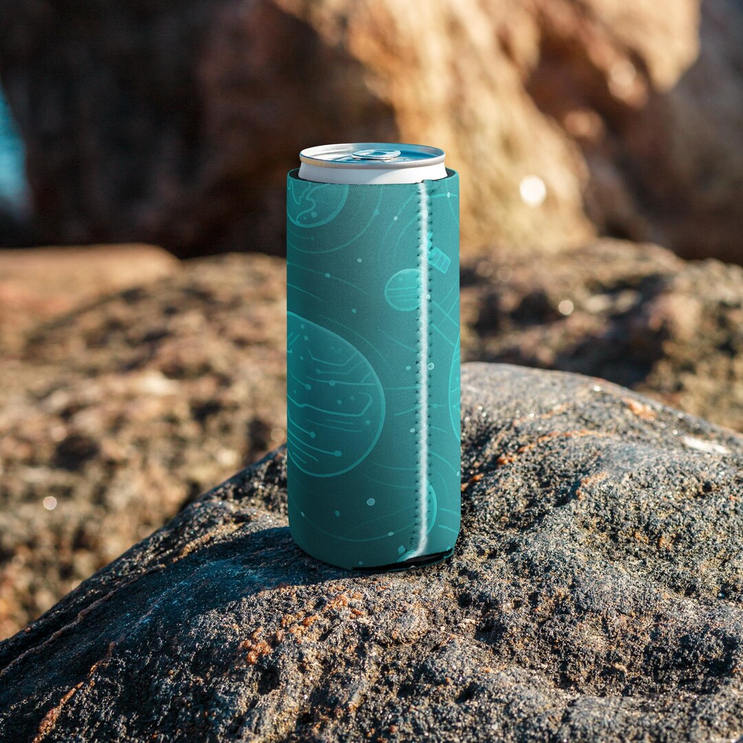 Digital Space Can Cooler – Futuristic Drink Cozy for Party Favors ...