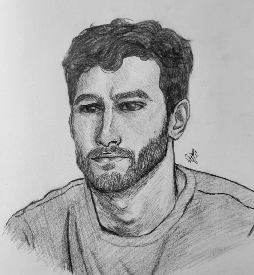 Custom Stylized Pencil Portrait —> Hand Drawn From Your Photo || Custom ...