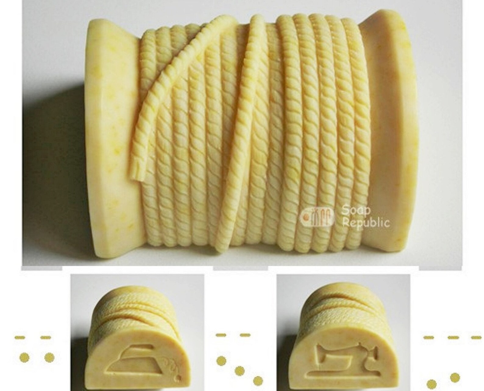 String Spool Silicone Soap Mold / Candle Mold | Etsy