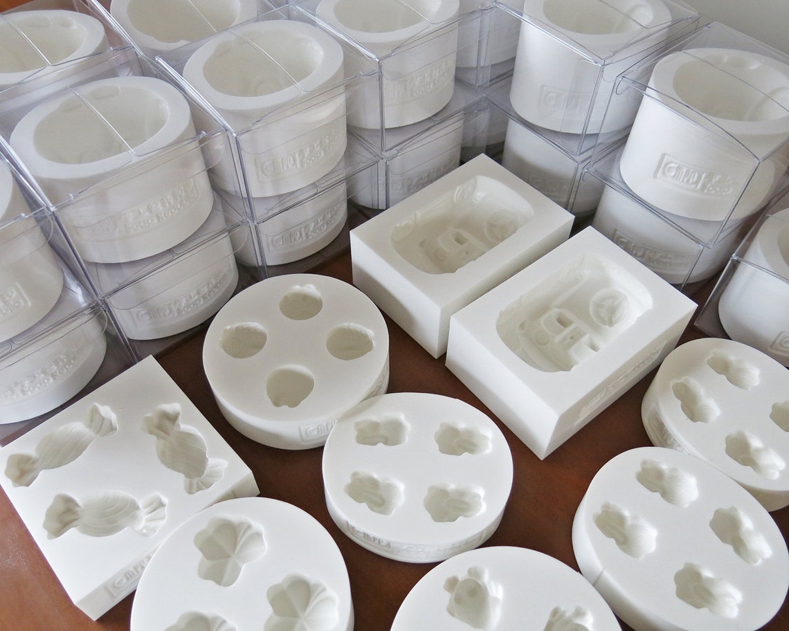 Lavender Silicone Soap Mold / Candle Mold | Etsy