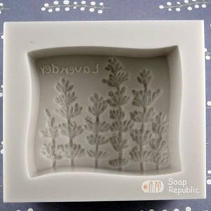 Lavender Silicone Soap Mold / Candle Mold - Etsy