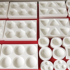 Lavender Silicone Soap Mold / Candle Mold - Etsy