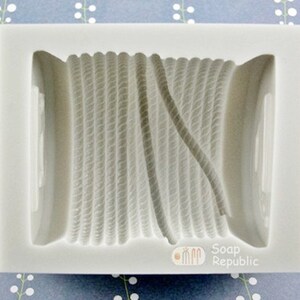 String Spool Silicone Soap Mold / Candle Mold - Etsy