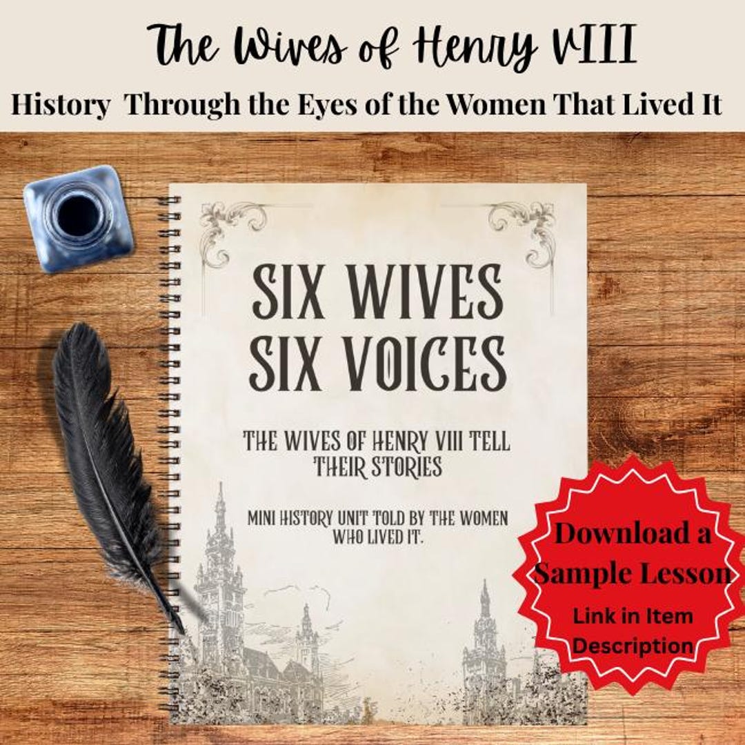 Henry VIII Six Wives History Unit, Tudor England (digital PDF) - Etsy