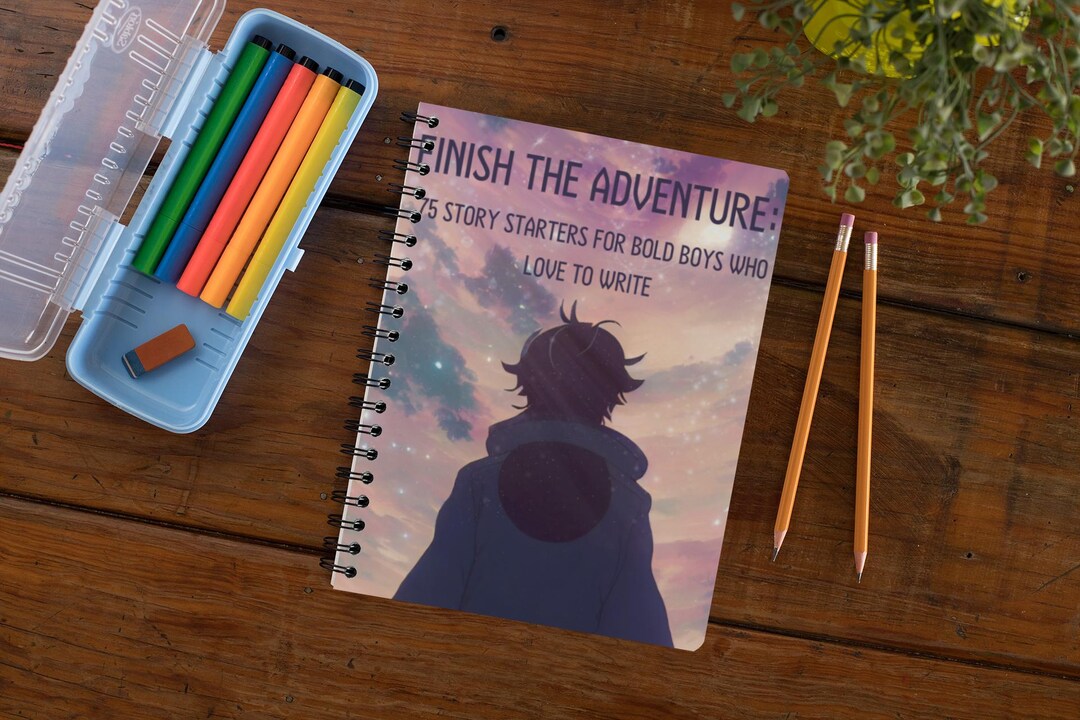 Story Starters Writing Workbook: Adventure Prompts for Boys - Etsy