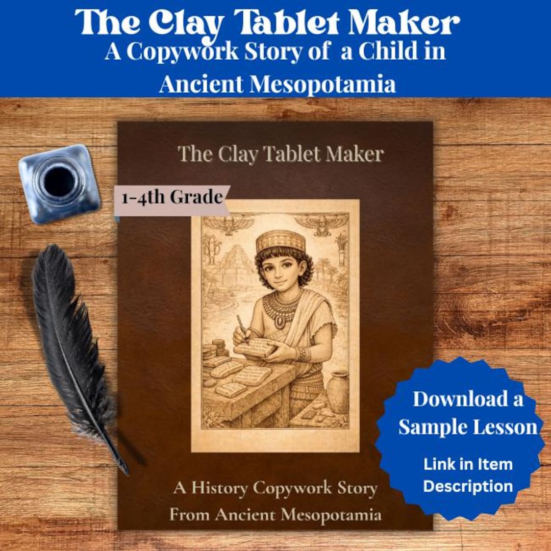 Ancient Mesopotamia Copywork | Story-based History Copywork ...