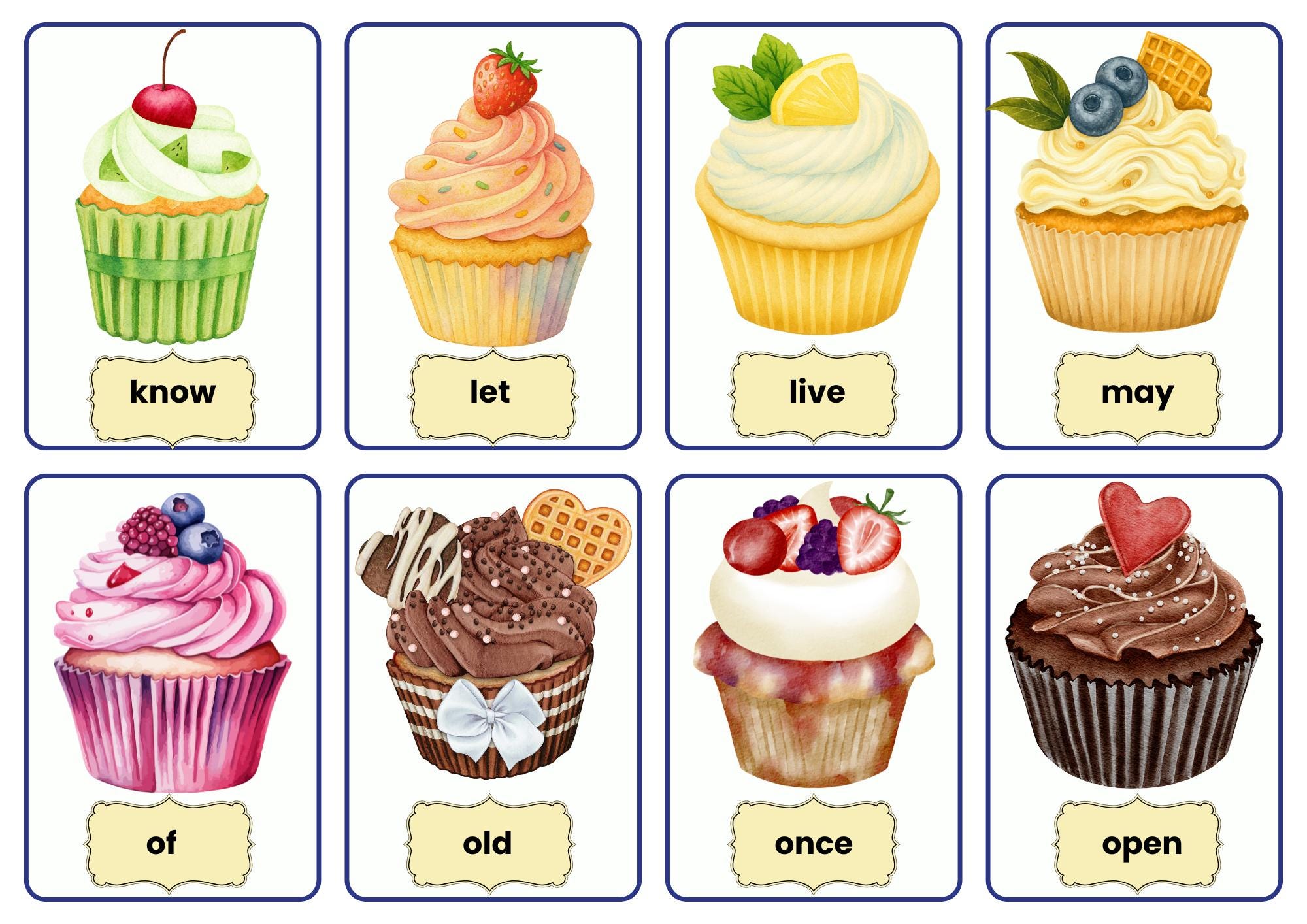 Don’t Drop the Tray! Sight Word Card Game – Fun Dolch Word Practice ...