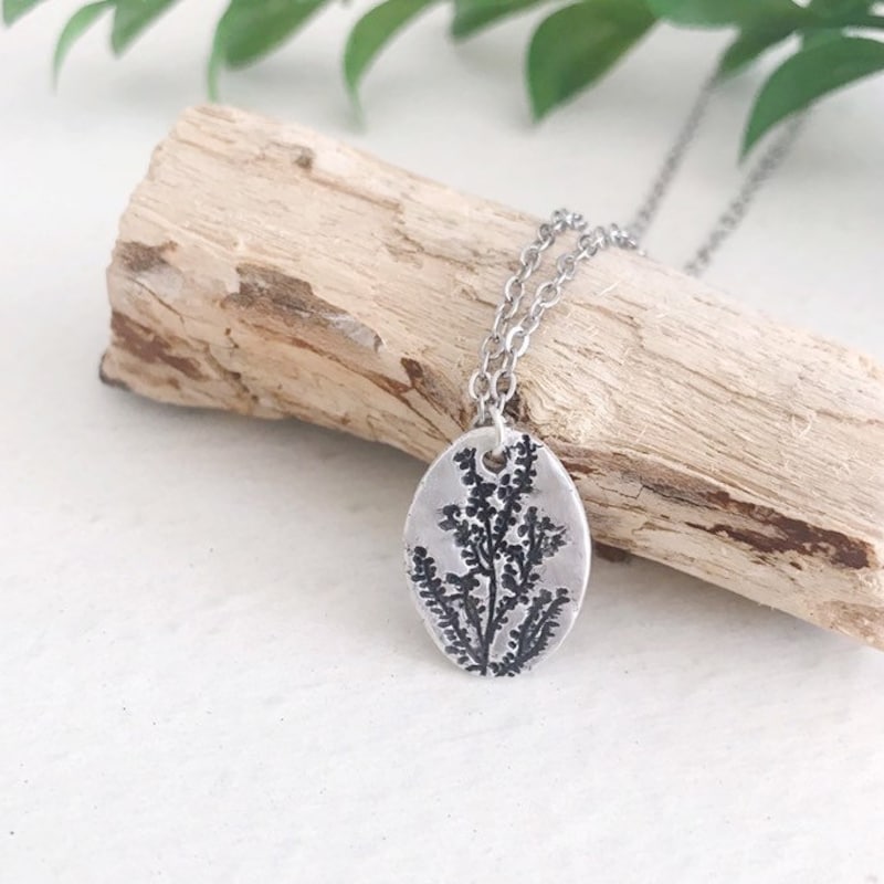Botanical Necklace - Etsy