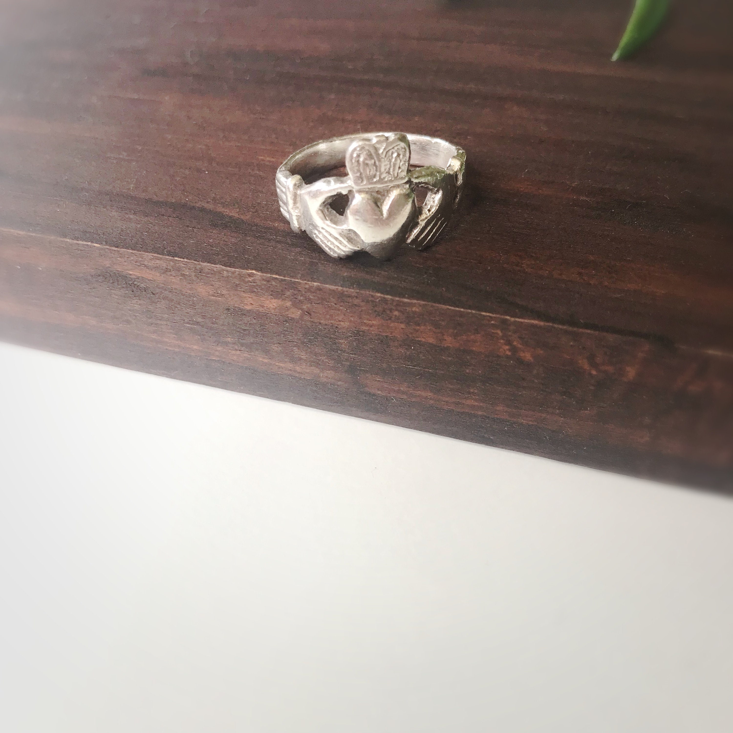 Anillo Claddagh de plata esterlina joyería Claddagh anillo | Etsy