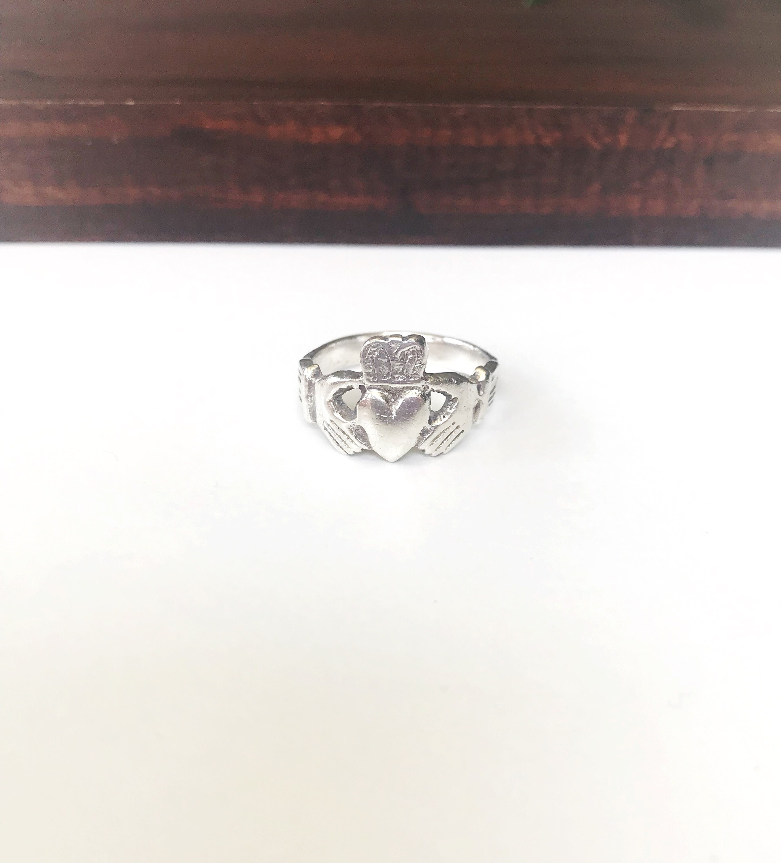 Anillo Claddagh de plata esterlina joyería Claddagh anillo | Etsy