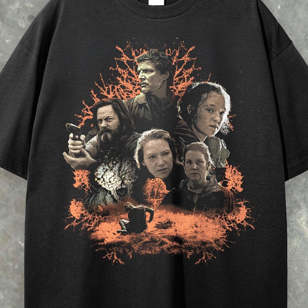 The Last of Us Joel & Ellie T-shirt – Official-style Gamer Merch ...