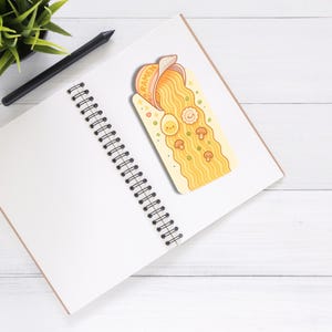 Kawaii Ramen Noodle Bookmark – Cute Instant Noodles With Egg ...
