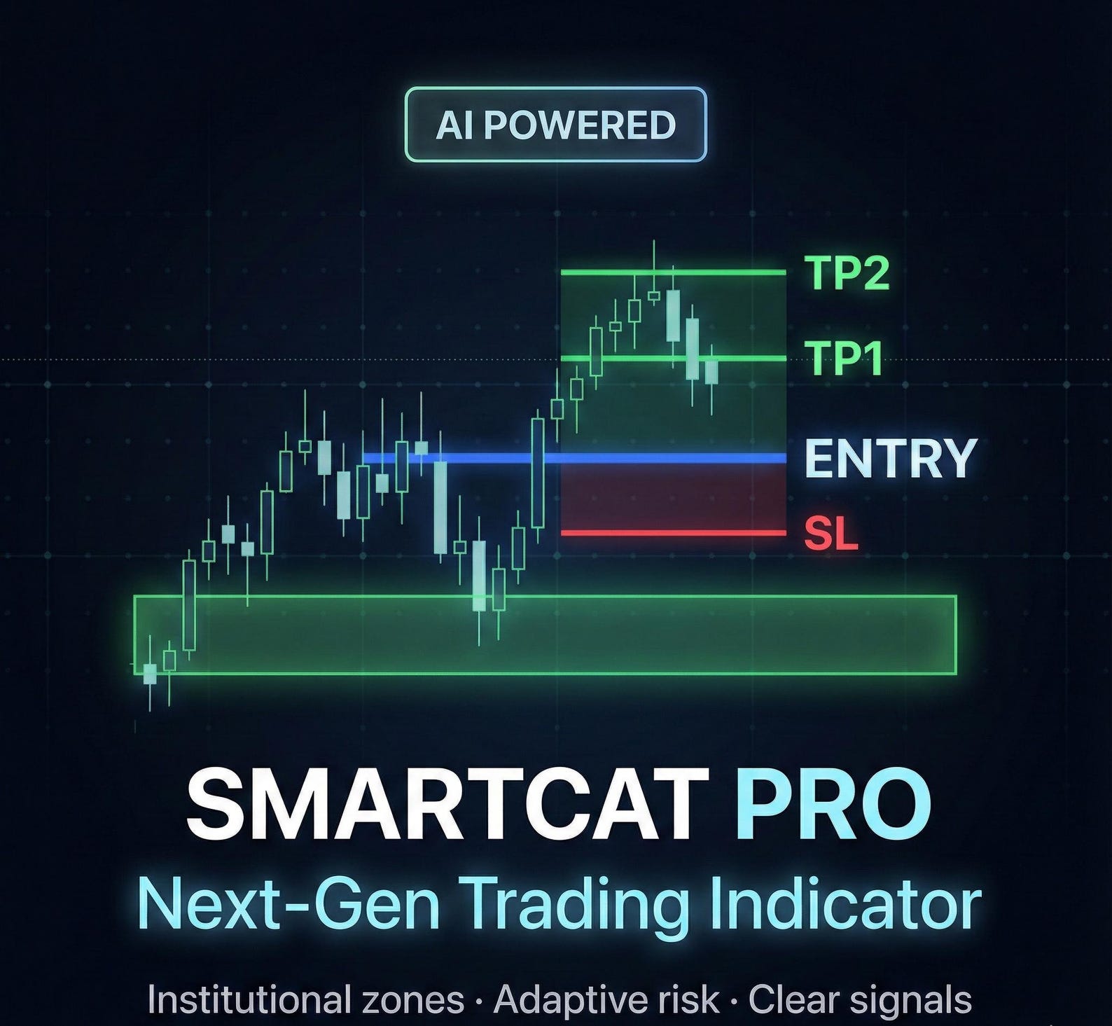 Tradingview Indicator Non-repaint AI | Smart Money Buy Sell Signals ...