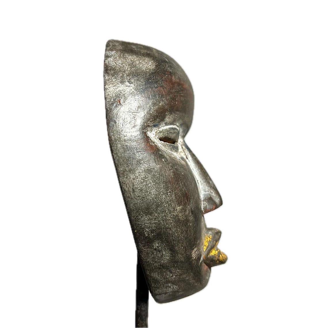 African Dan Mask Wall Art Handcarved Tribal Wood Spirit Decor Liberian ...