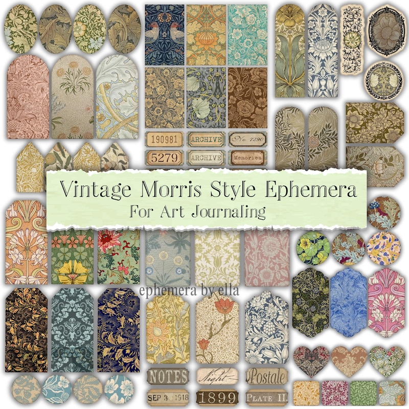 William Morris Prints - Etsy