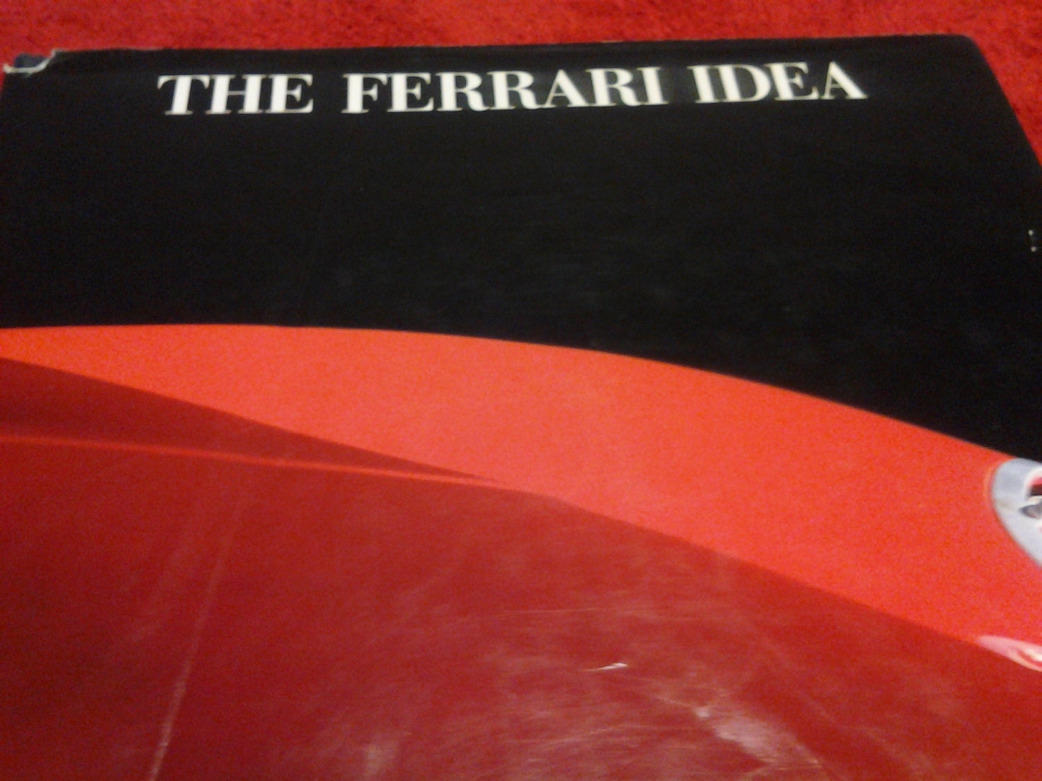 Vintage Classic Car Book Ferrari Auto Sports Car - Etsy