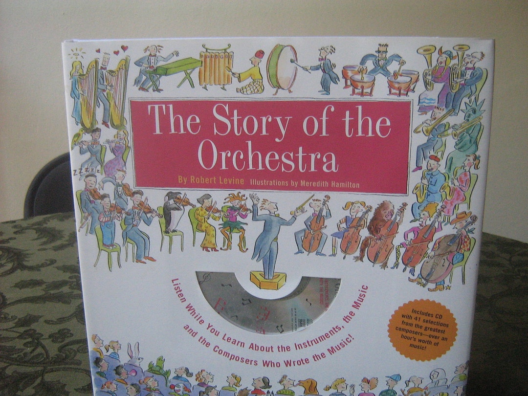 Children's Music Instrument Story Book - Etsy