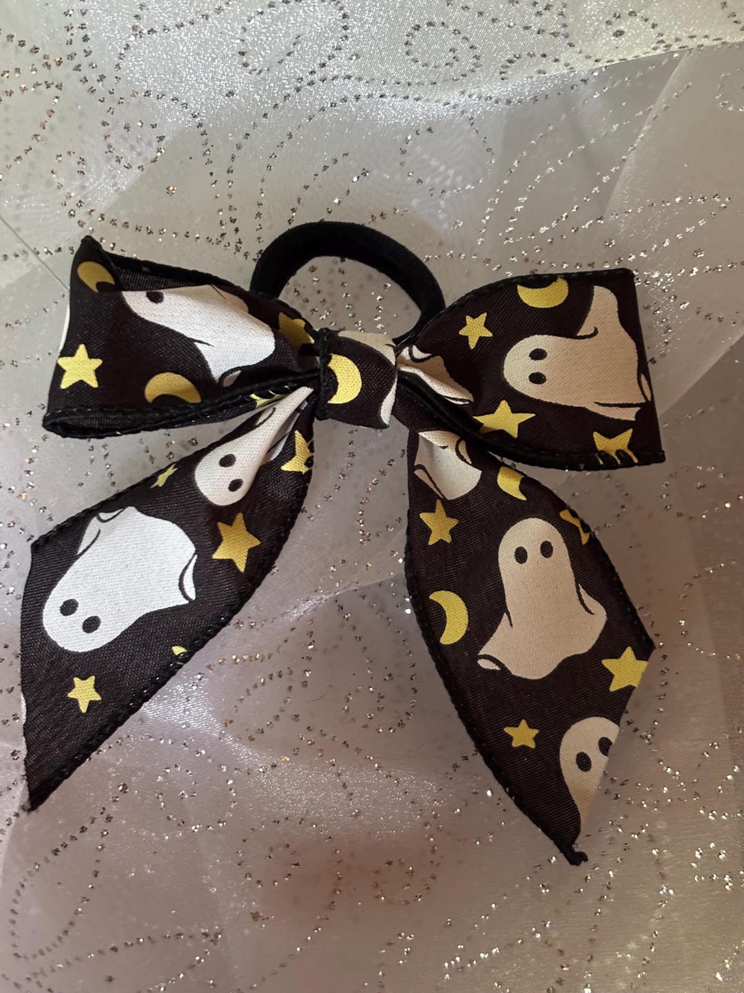 Glow in the Dark Ghost Hair Bow. - Etsy
