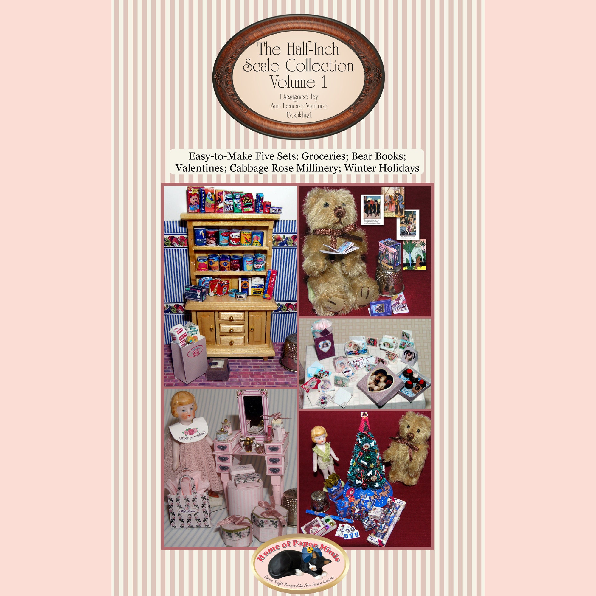 Bookhis1 Half-inch Scale Collection, Vol. 1 for 1:24 Scale - Etsy