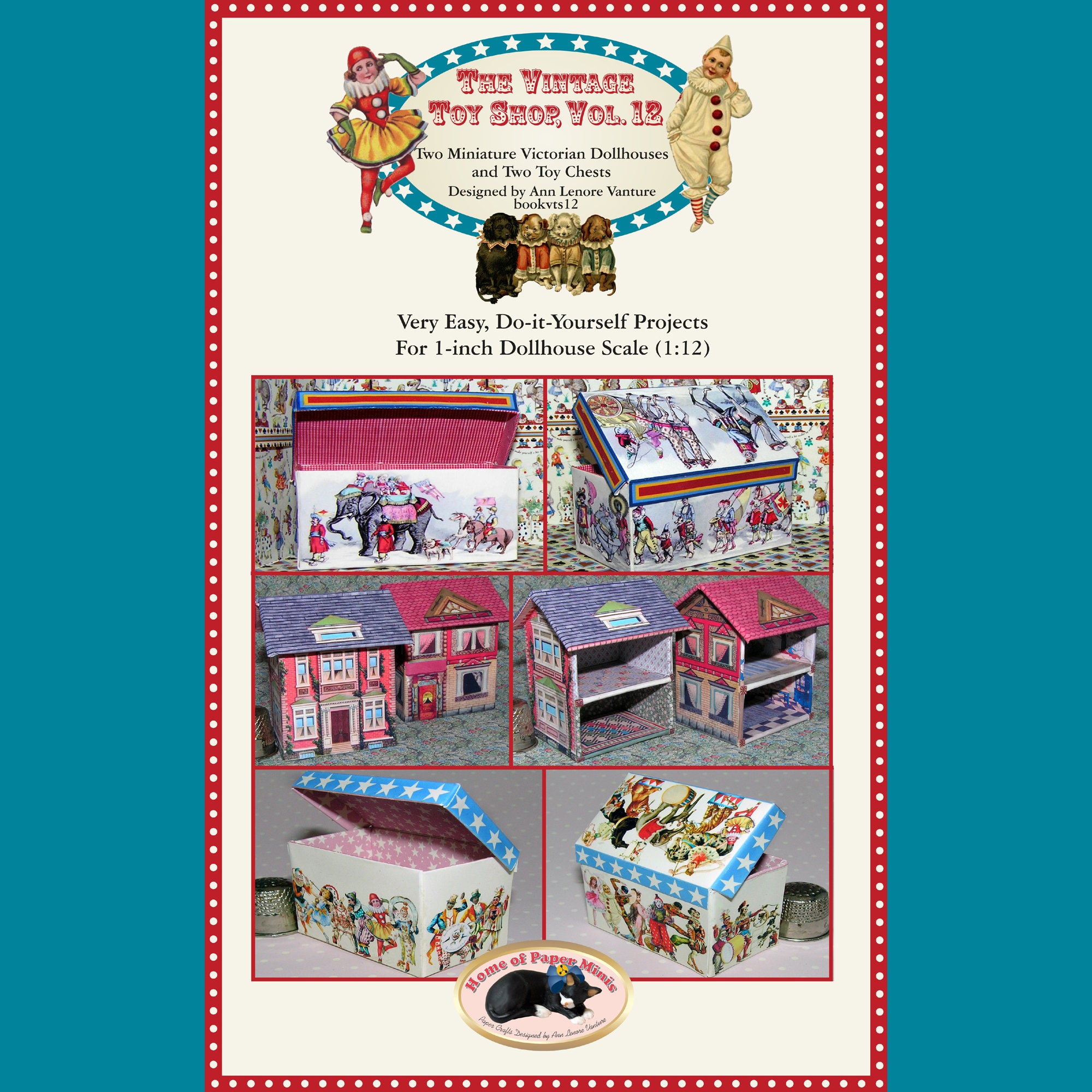 Bookvts12 Vintage Toy Shop Vol. 12 for 1:12 Dollhouse Scale - Etsy