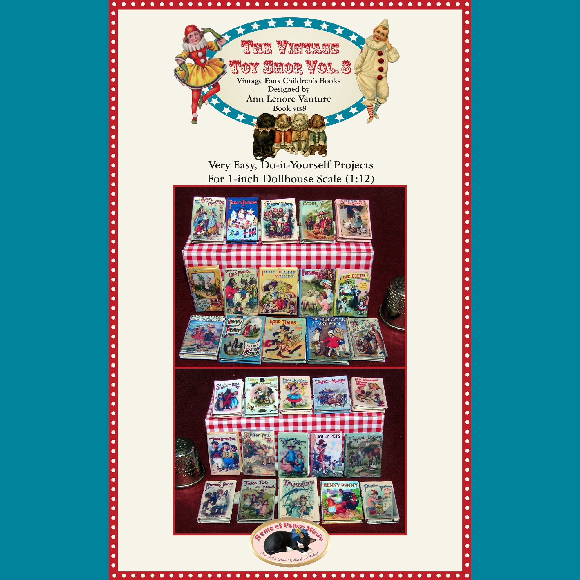 Bookvts8 Vintage Toy Shop Vol 8, 1:12 Dollhouse Scale - Etsy