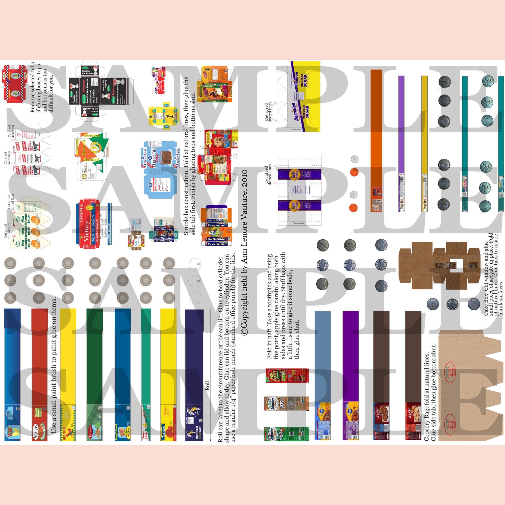 Bookhis1 Half-inch Scale Collection, Vol. 1 for 1:24 Scale - Etsy