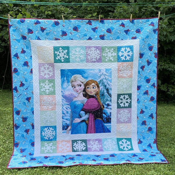 Frozen Quilt - Etsy