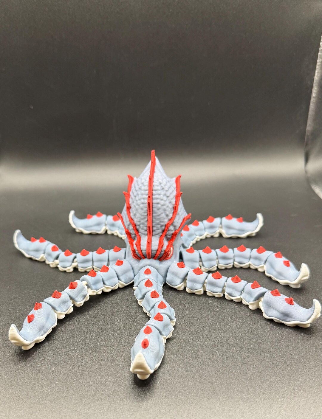 Articulated Kraken Figure 9 Inch Flexible Sea Monster Display Print - Etsy