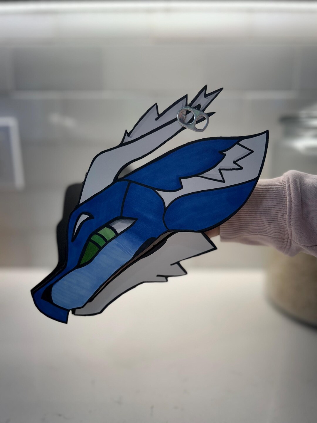 Spike the Paper Dragon Puppet - Etsy