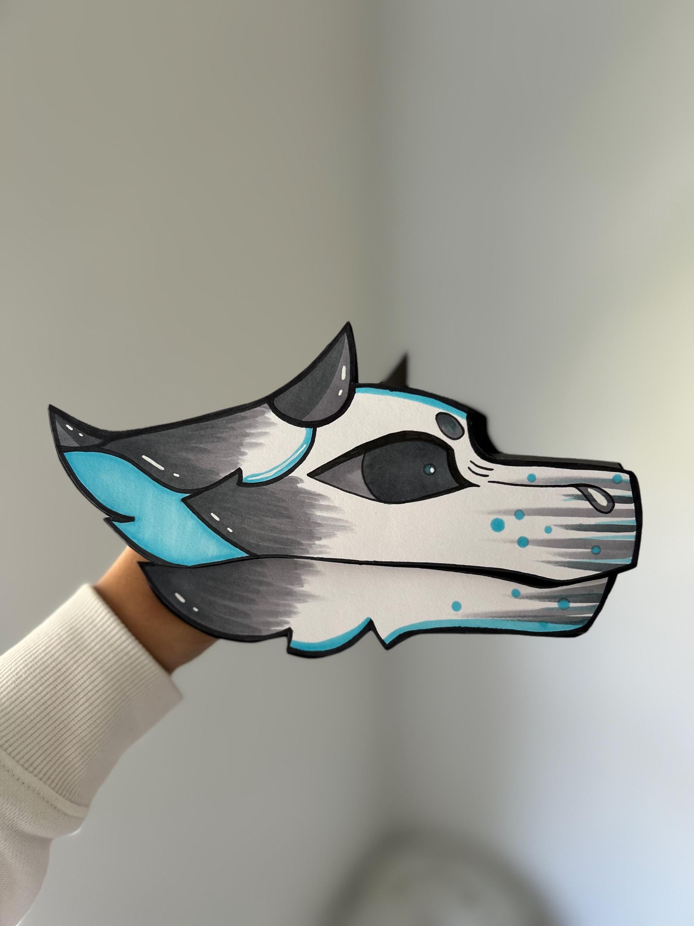 Electric the Paper Dragon Puppet - Etsy