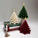 Large Christmas Tree Candle, Holiday Winter Decor - Etsy