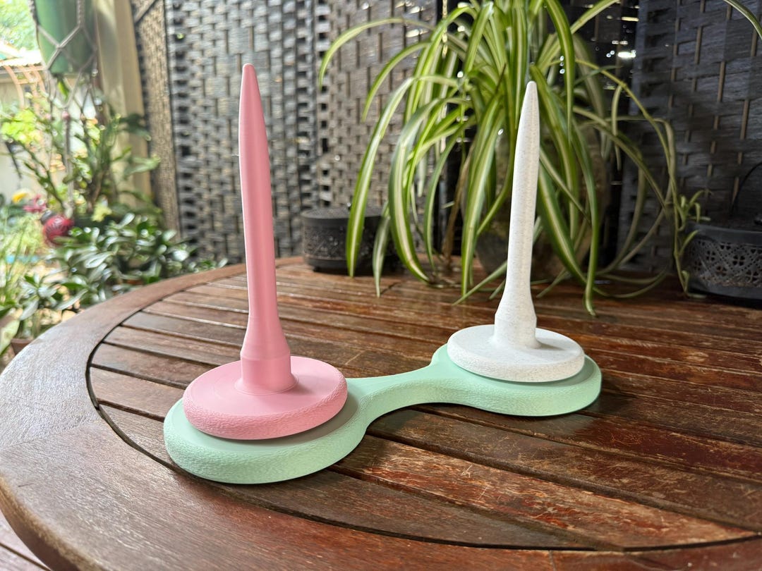 Dual Yarn Cake Spinning Holder Dispenser System - Etsy
