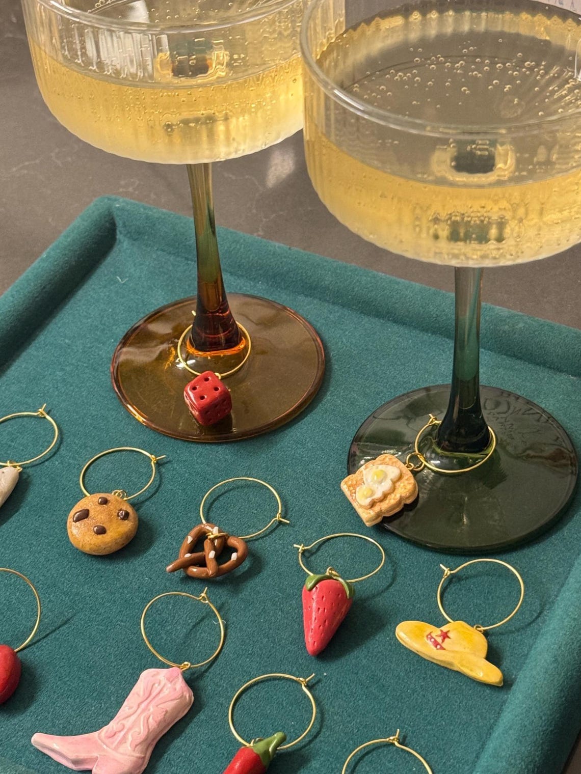 Cocktail / Wine Charms for Dinner Parties – Dopamine Decor Home Gifts ...