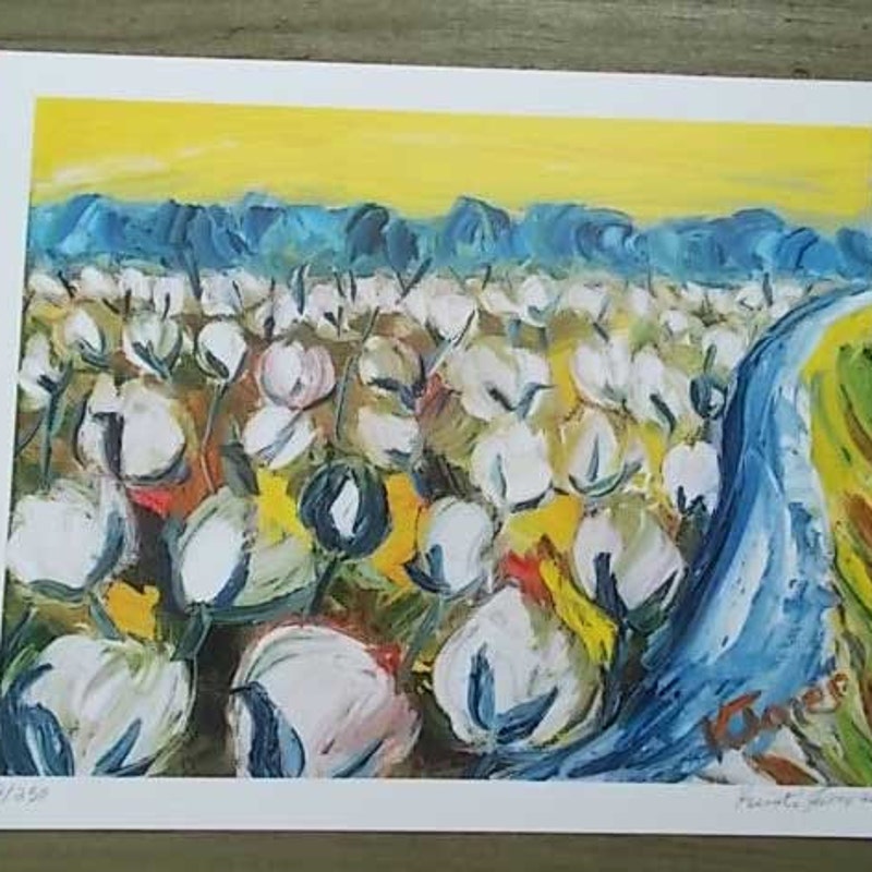 Cotton Fields - Etsy