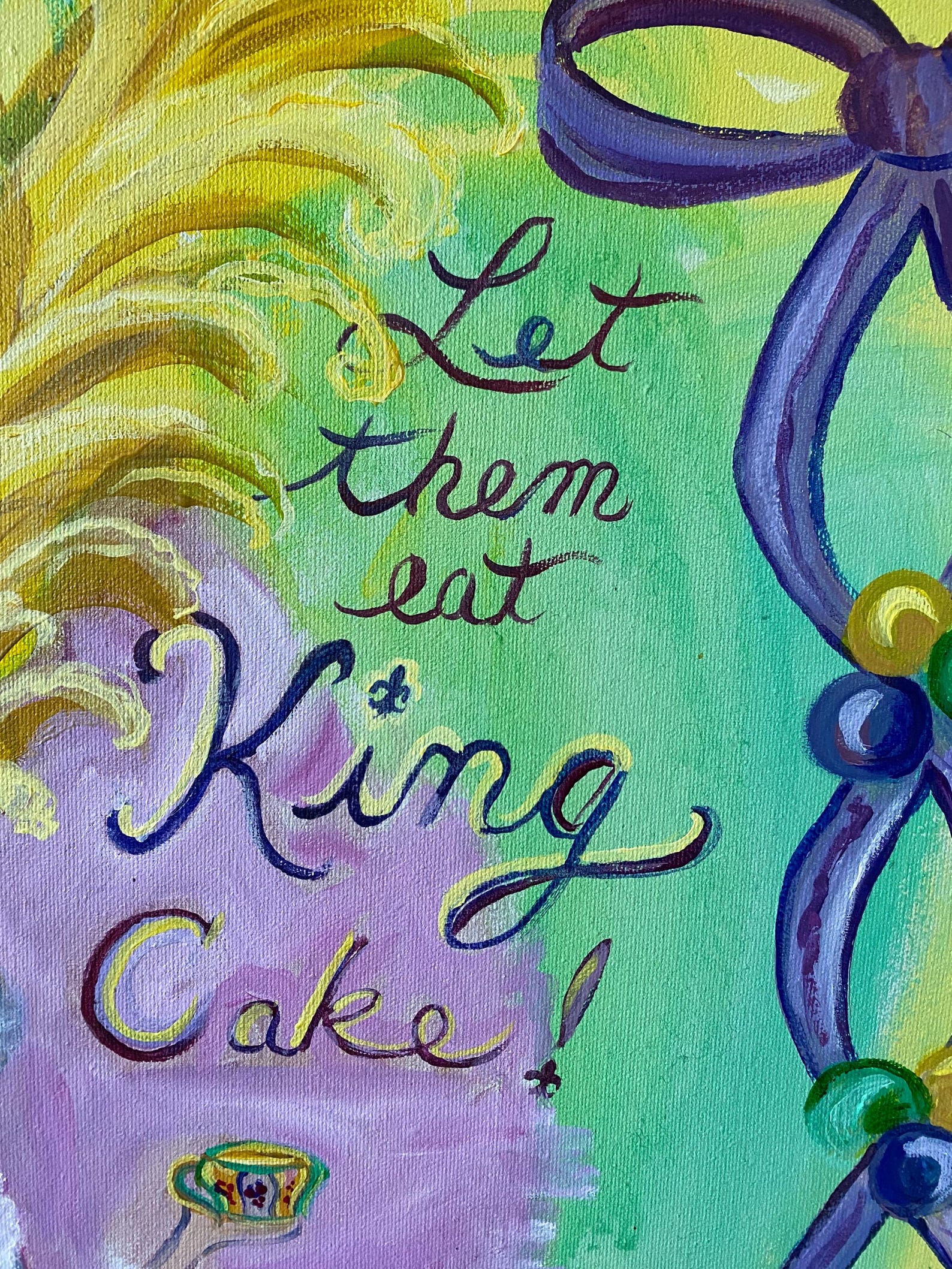 Let Them Eat King Cake! | Marie Antoinette | 11 X 14 Inch PRINT by ...