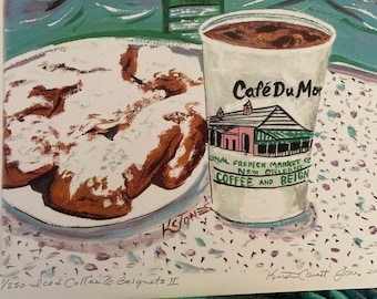 Delicious Coffee and Beignets at the World Famous Cafe Du - Etsy