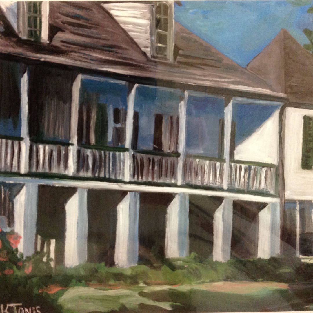 Melrose Plantation | Print of Oil Painting | Louisiana Artist Kristi ...