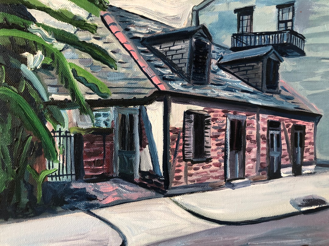 Jean Lafitte's Blacksmith Shop | Print Louisiana Artist Kristi Jones ...