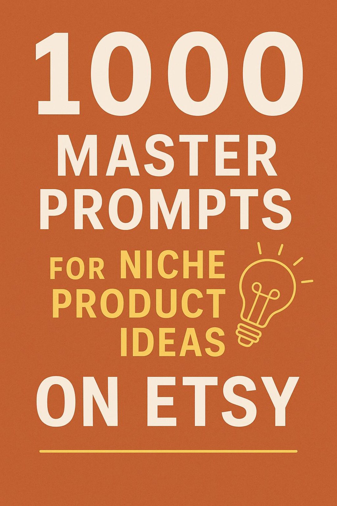 1000 Master Prompts for Niche Product Ideas – Etsy Seller Digital Guide ...