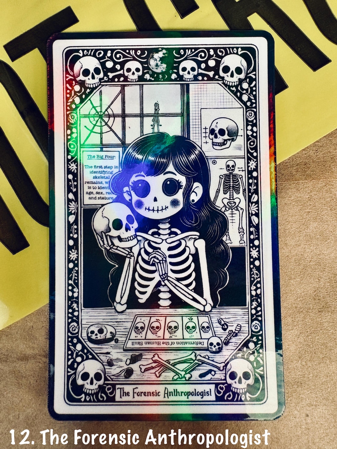 Holographic Forensic Science Tarot Card Magnets: the Forensic ...