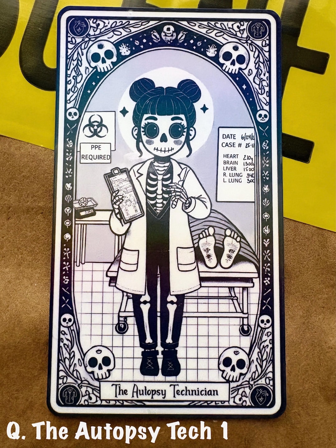 Autopsy Technician 1, Forensic Science Magnets, Tarot Cards, Kawaii ...