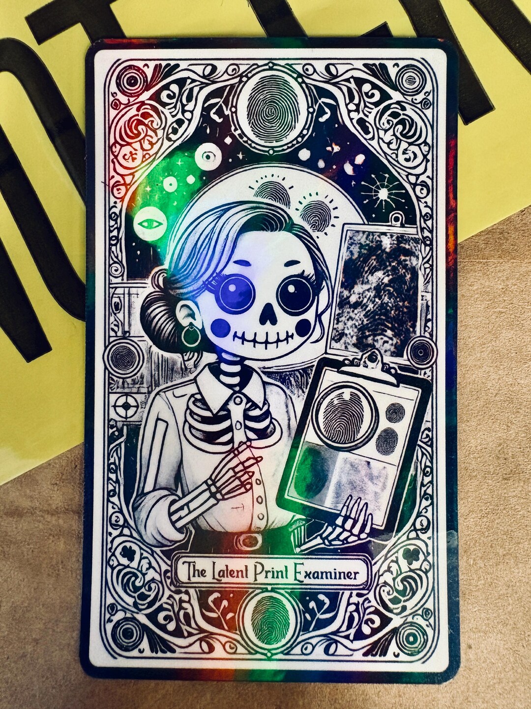 Forensic Science Magnets, Latent Print, Analyst, Tarot Cards, Kawaii ...