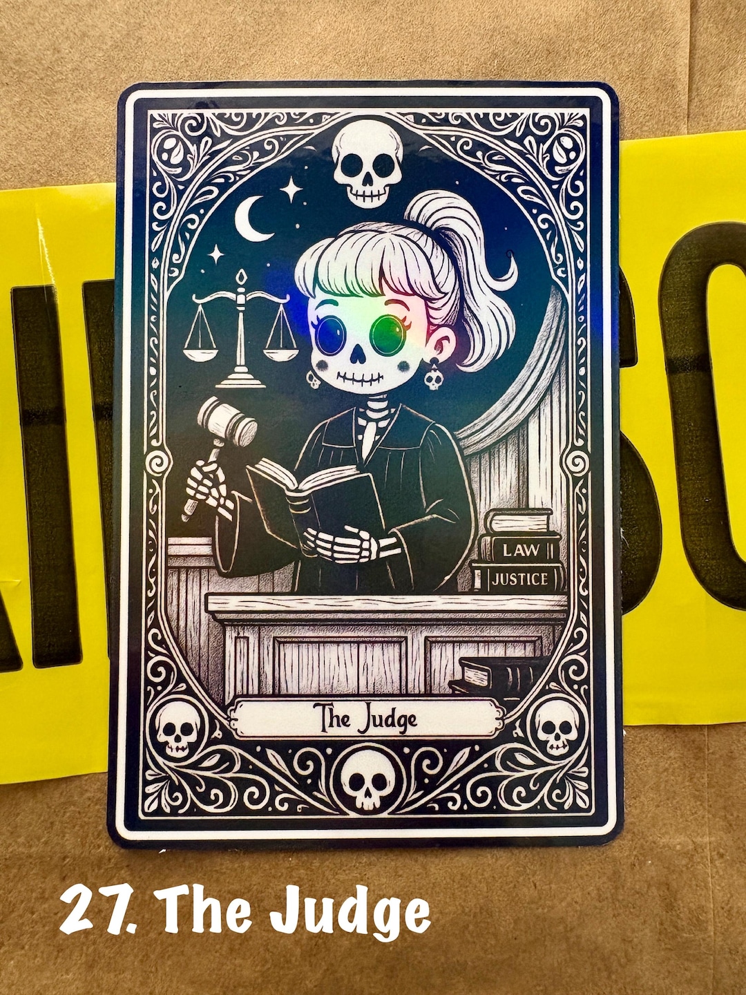 Holographic Forensic Science and Law Enforcement Tarot Card Magnets ...