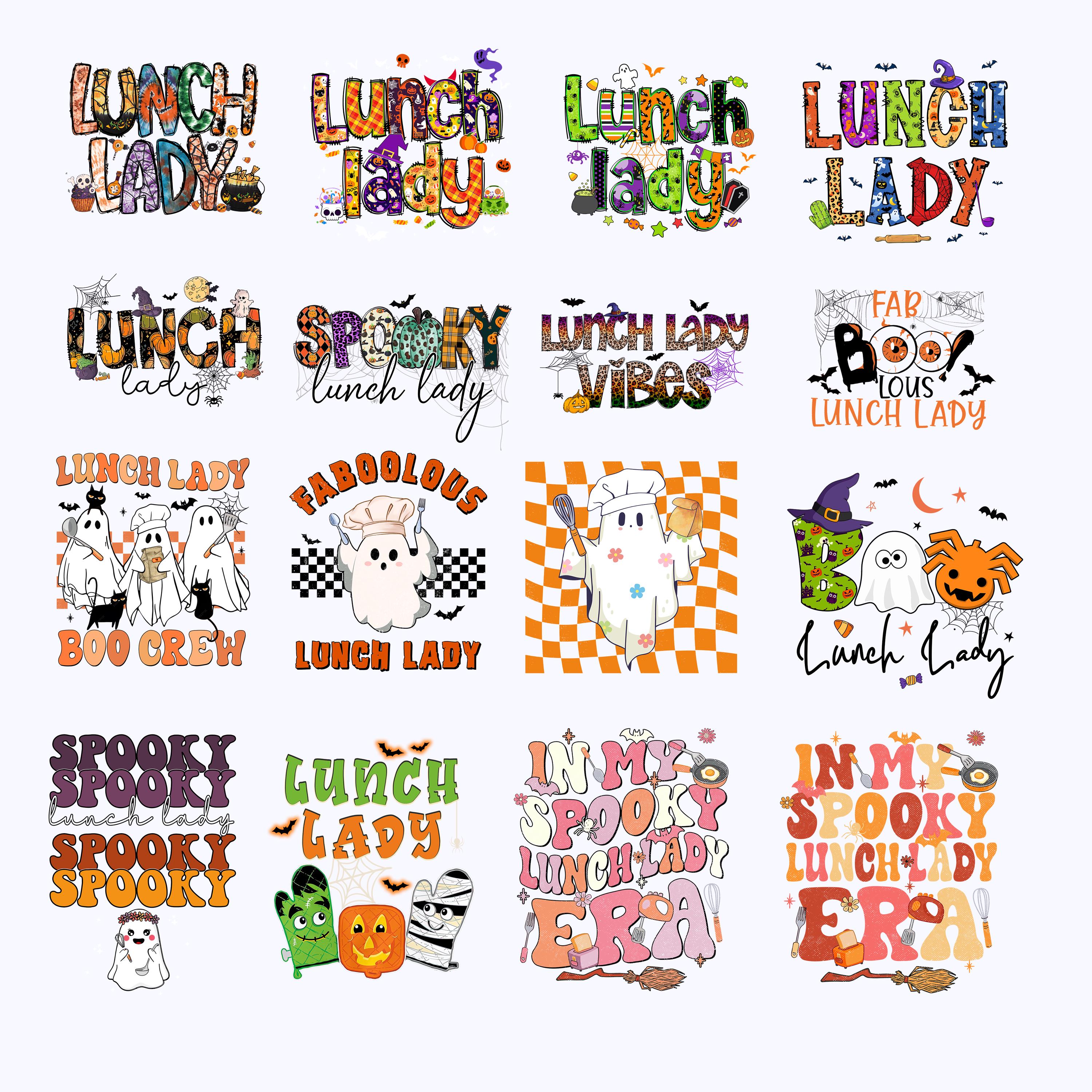 16 PNG Lunch Lady Halloween, Happy Halloween Lunch Lady, Funny Lunch ...