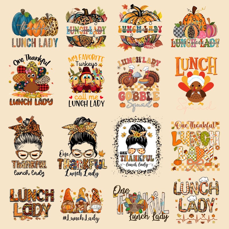 Thanksgiving Crew Decal - Etsy