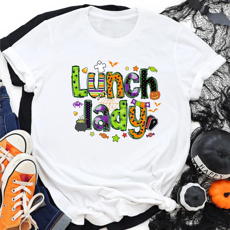 16 PNG Lunch Lady Halloween, Happy Halloween Lunch Lady, Funny Lunch ...