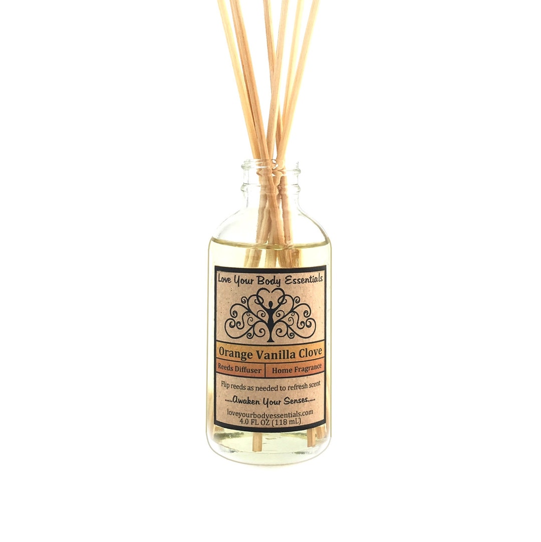 Vanilla Orange Clove Reed Diffuser Vanilla Diffuser Reed Refill Reed ...